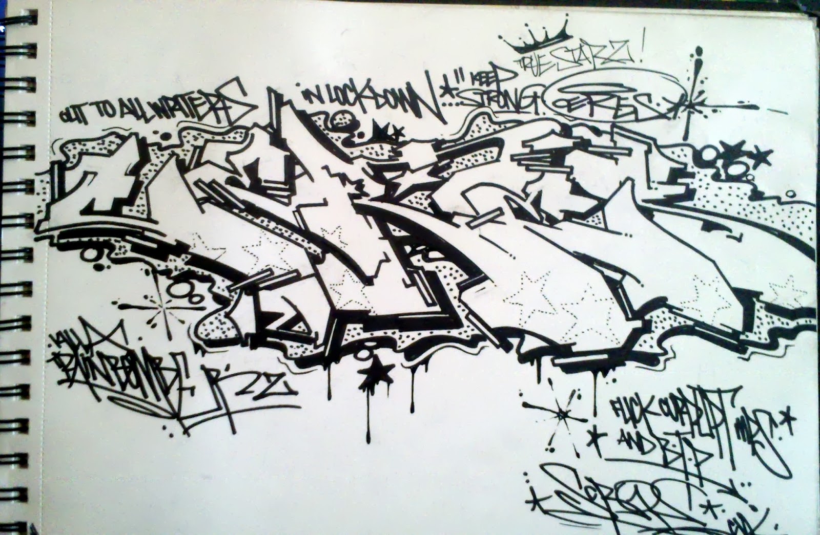 skroez cvk - Cardiff based graffiti artist