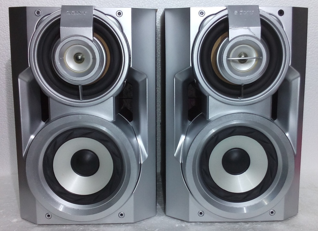 BARANG BARANG ELEKTRIK TERPAKAI DAN RARE: Speaker Bookshelf SONY Model ...