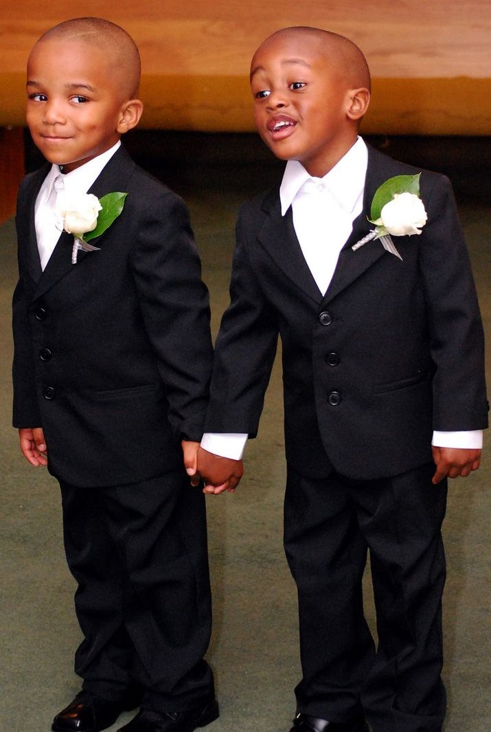 Perfect Modern Wedding: Ring Bearers