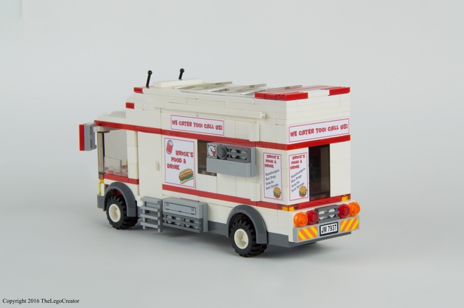 All Day Bricks: LEGO Food Truck LEGO Ideas Project Review