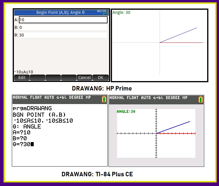 Eddie's Math and Calculator Blog: HP Prime and TI-84 Plus CE: Drawing ...