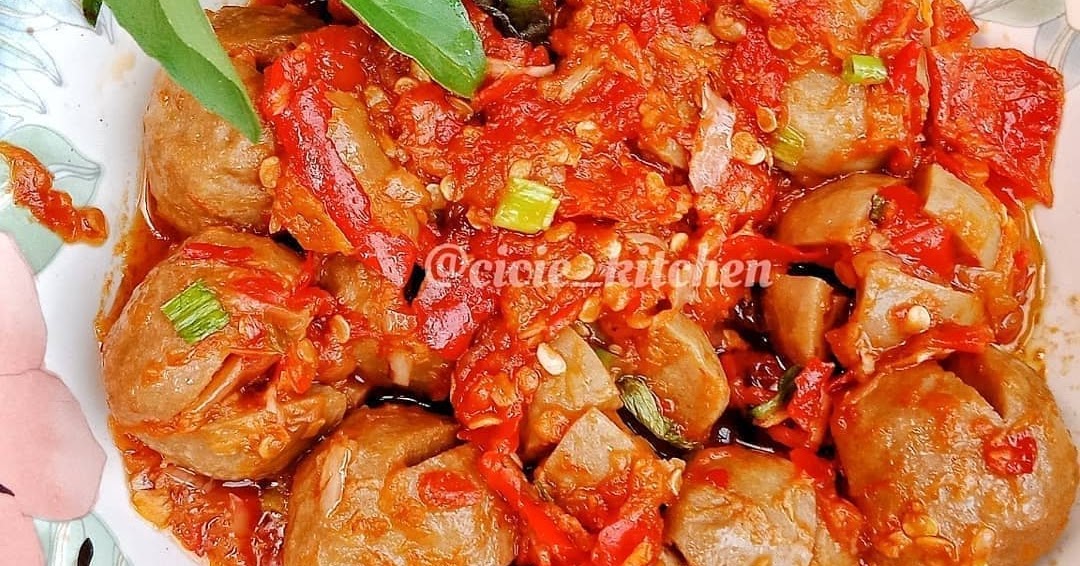Resep bakso goreng pedas by @deviirwantari