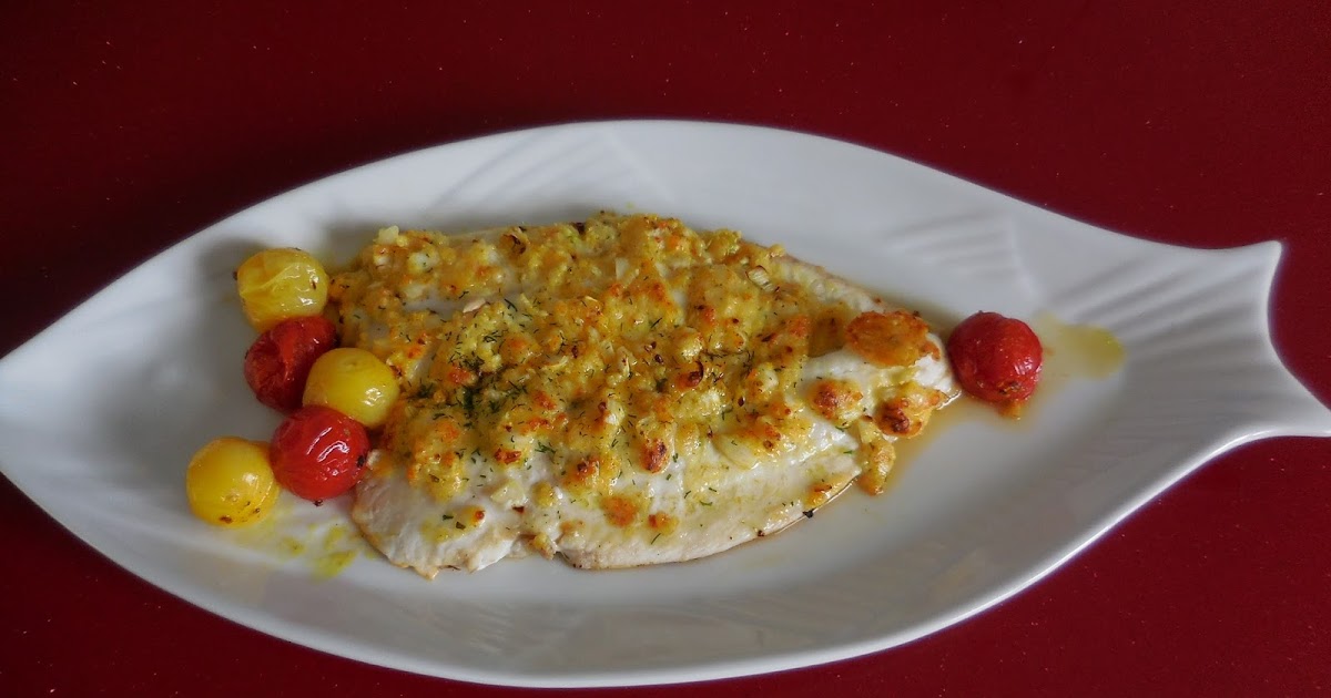 Cuisine de Line: FILETS DE CARRELET GRATINES AU FOUR