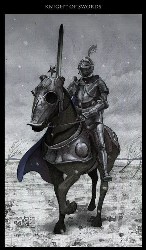 The Darkness of Light: The Knight of Swords