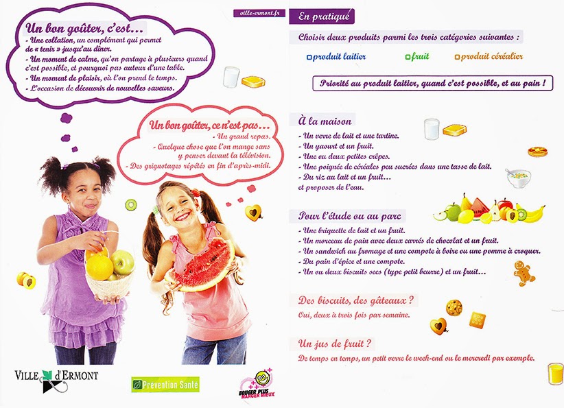 Un bon goûter, qu'est ce que c'est