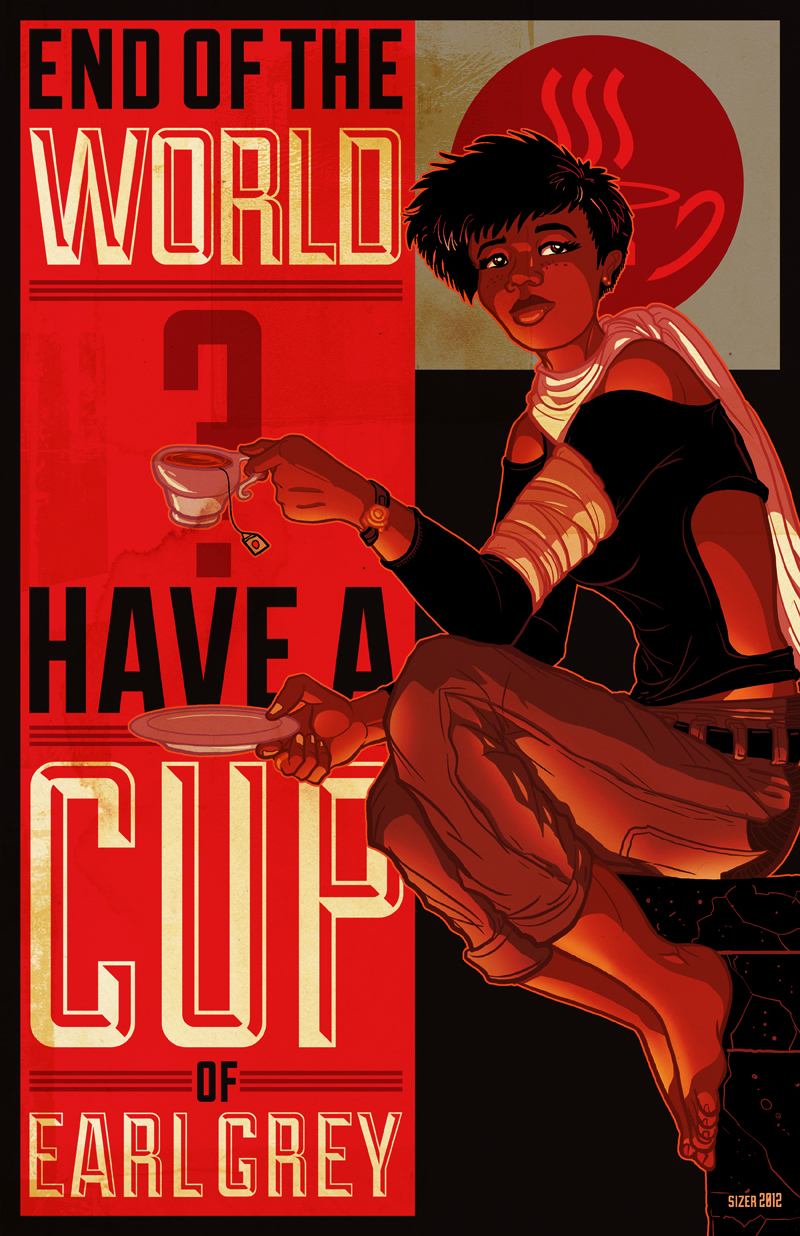 The Geeky Nerfherder: Cool Art: Propaganda Posters by Paul Sizer