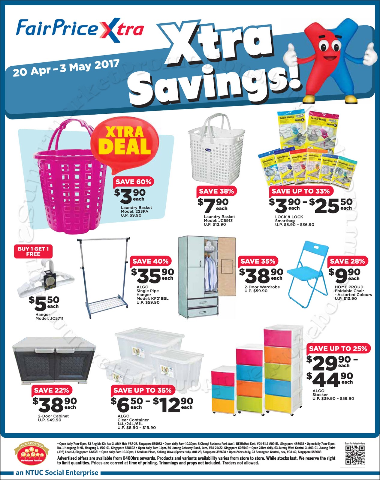NTUC FairPrice Xtra Savings! Promotion 20 April - 03 May 2017 ...