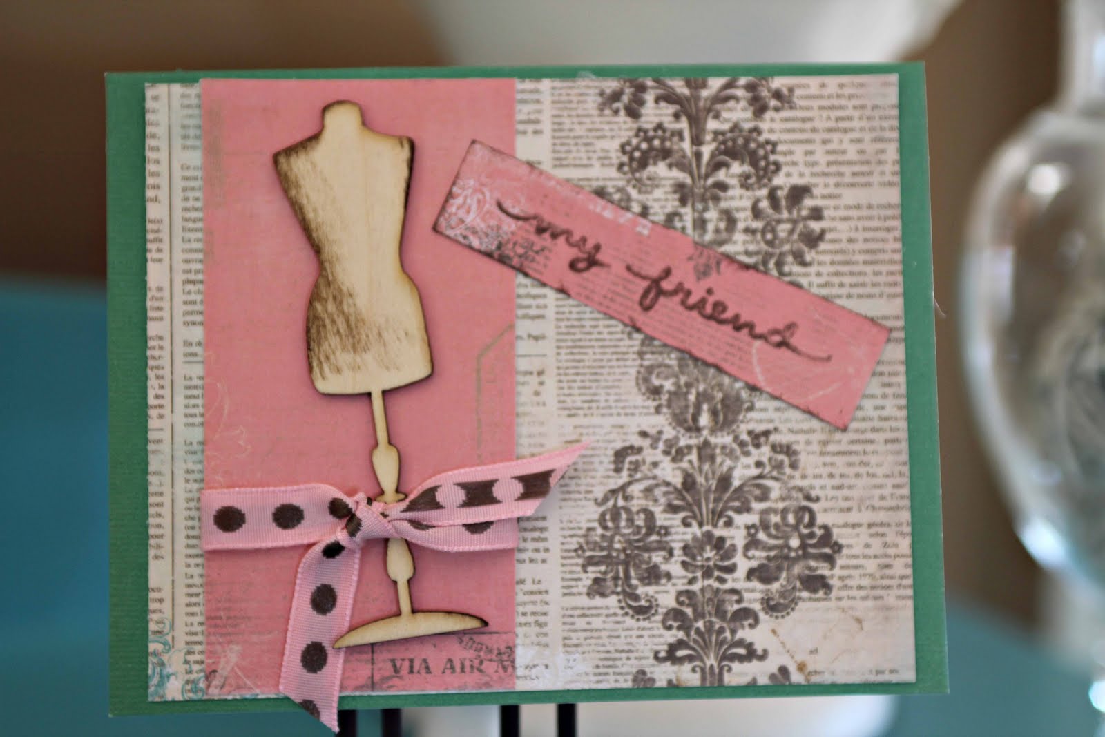 Girls in the Garden: Sewing Cards