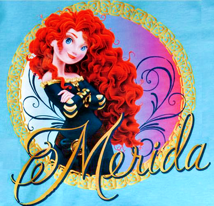 Princesas Disney: Nueva imagen de Merida 2D (Brave)