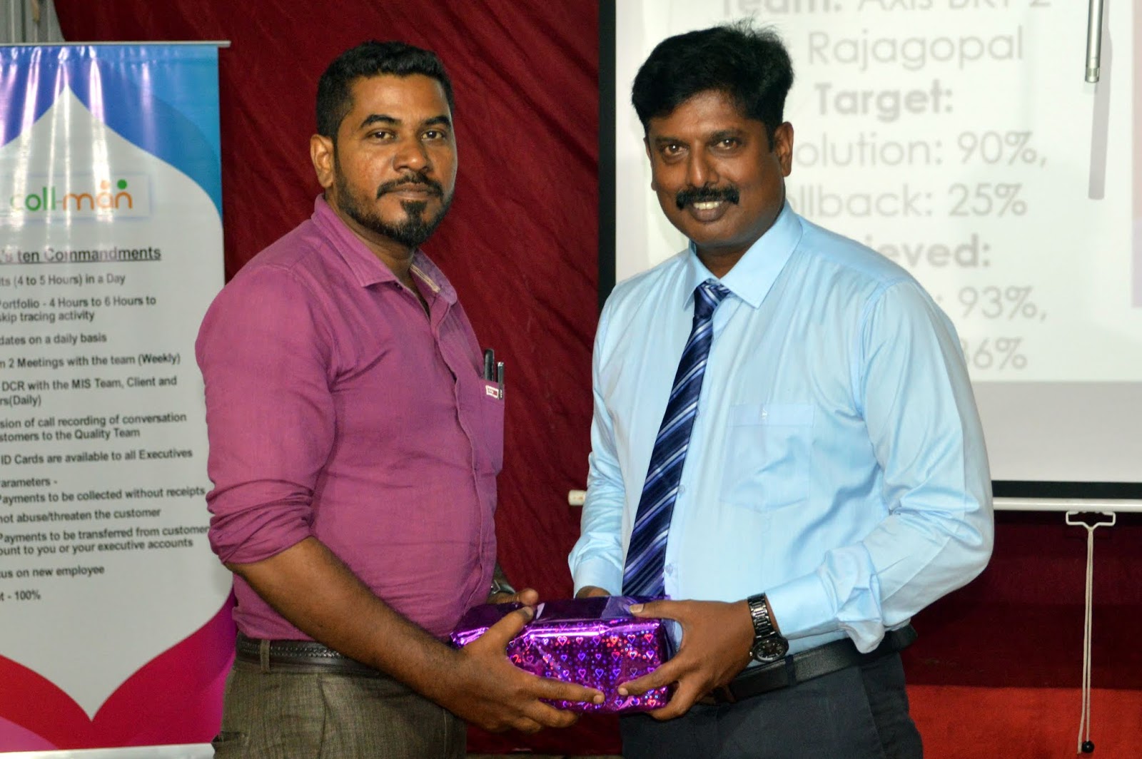 COLLMAN SERVICES REWARDS & RECOGNITION AWARDS - NOVEMBER 2018