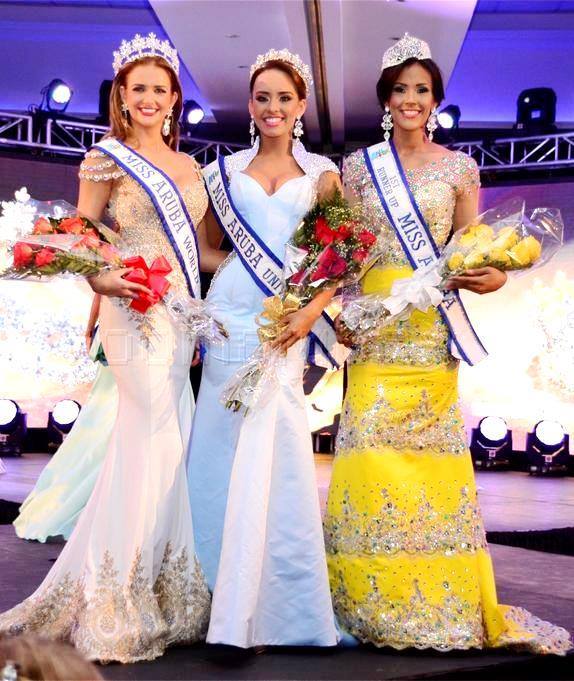 Miss Universe Aruba and Miss World Aruba 2015