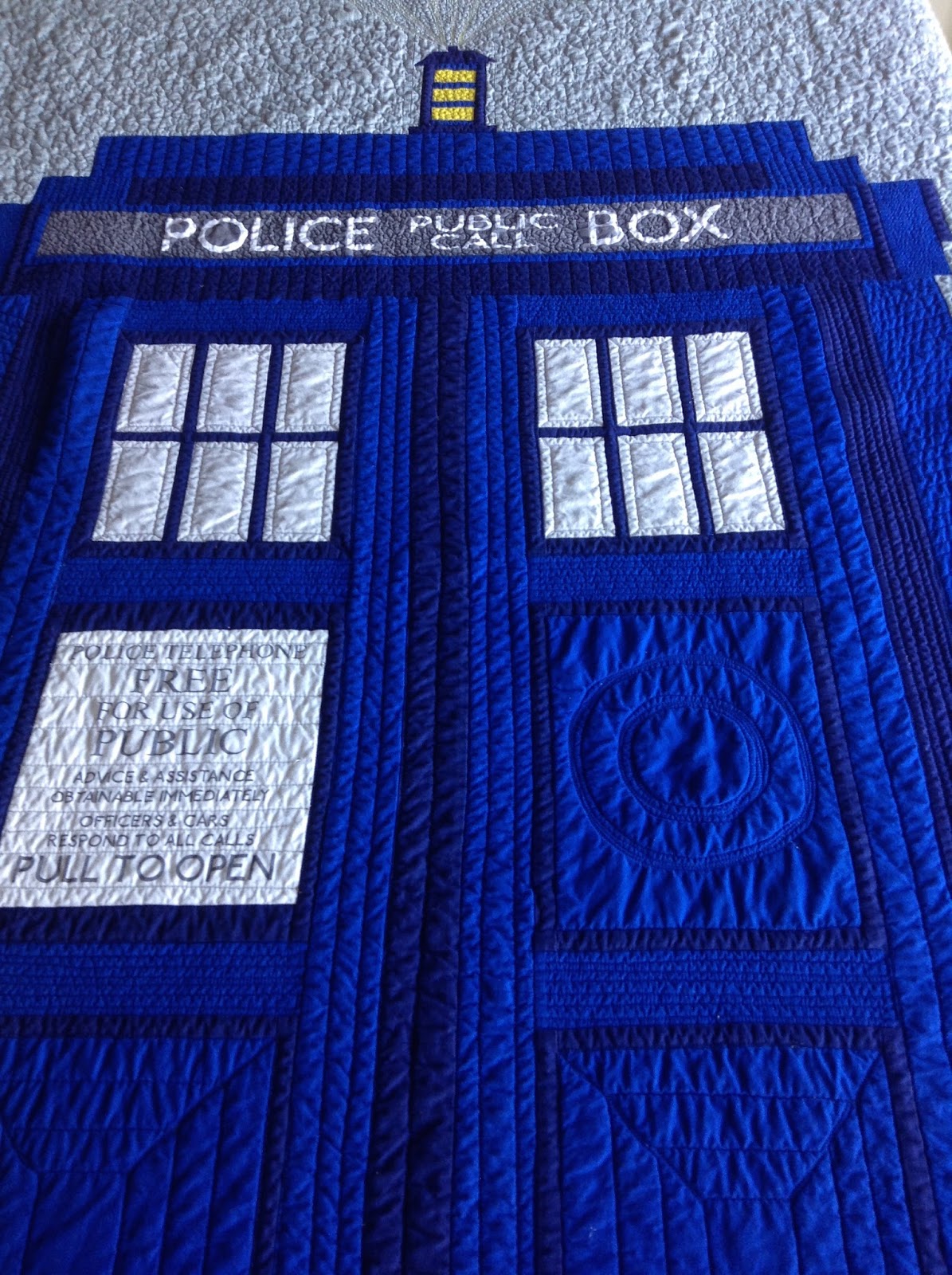 The Fifty Factor: Dr. Who and the Tardis Quilt