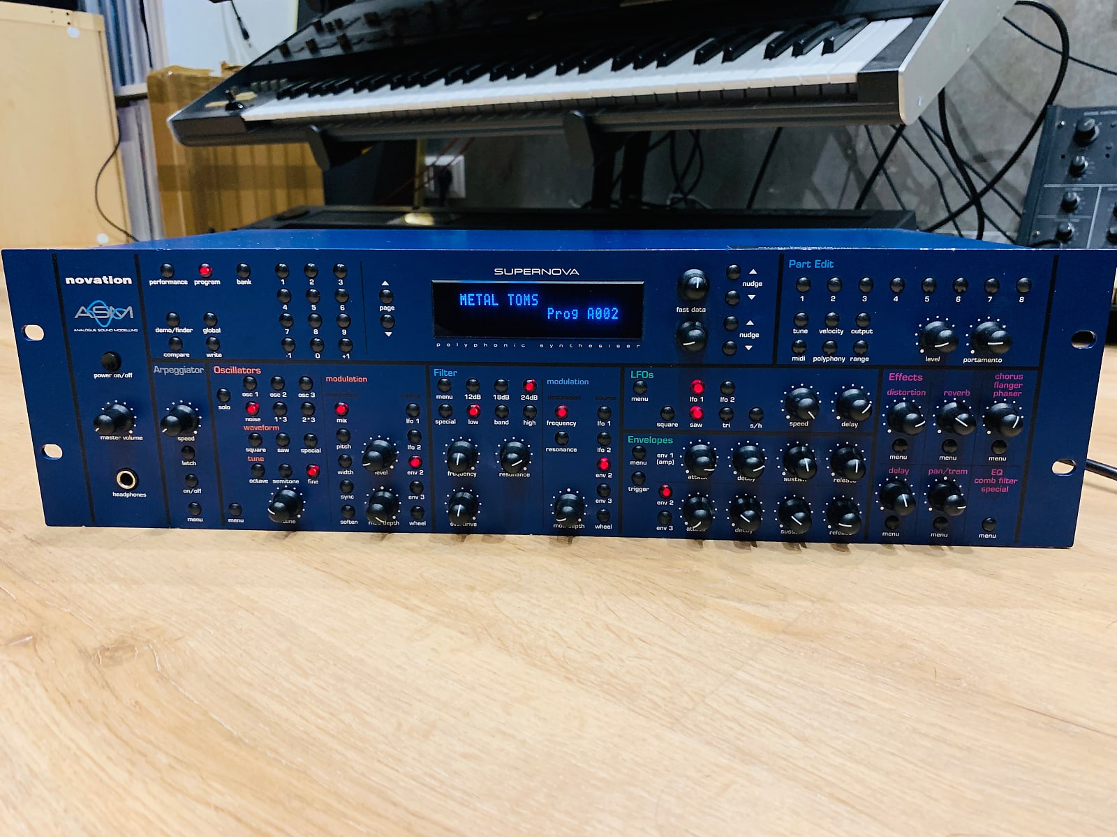 MATRIXSYNTH: Novation Supernova Rack SN 006069