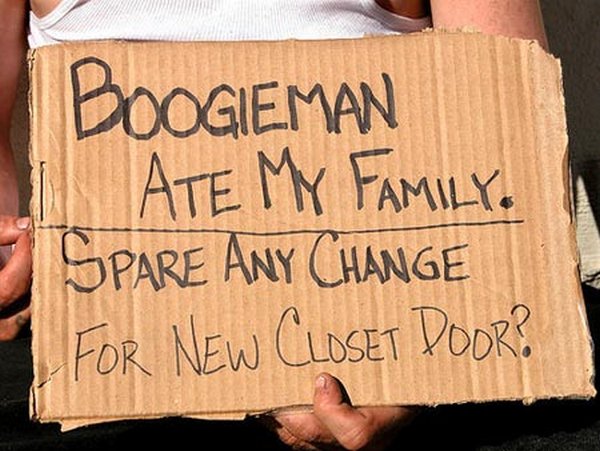 Creative Hilarious But Sad Homeless Signs ~ SortandSweeti