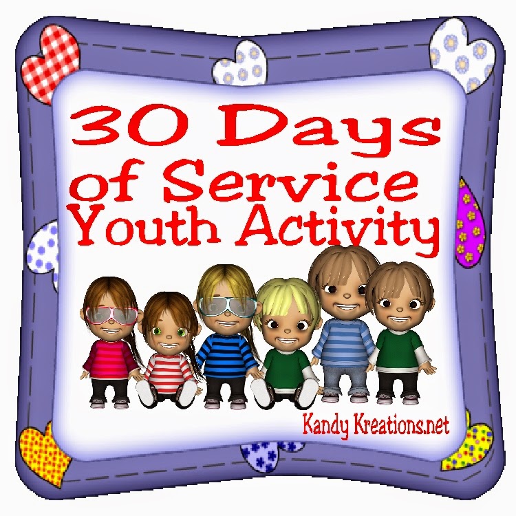 DIY Party Mom: 30 Days of Service Activity
