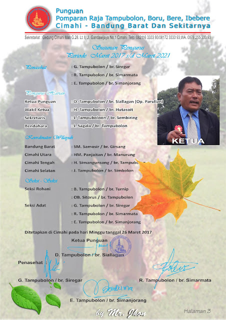 Tata cara adat Batak / Cara melaksanakan adat Batak: Anggaran Dasar ...