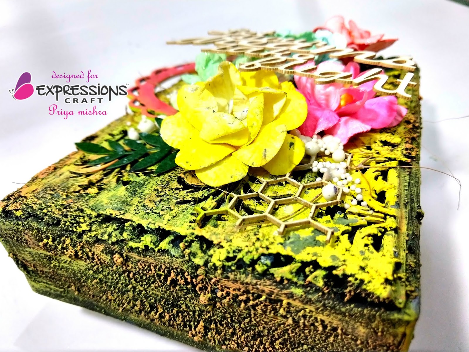 Priya Mishra Blog: Box Canvas for Expressions Craft
