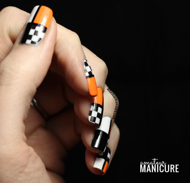 Amateur Manicure : A Nail Art Blog: Mod is the New Black