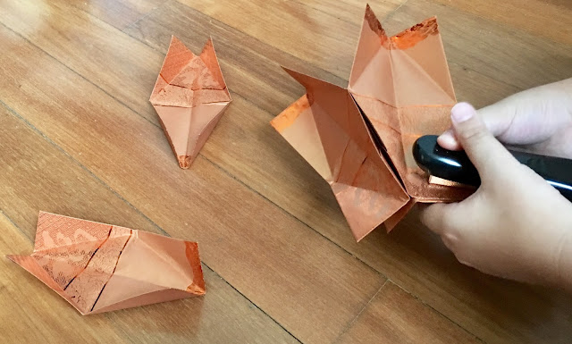 Kids Craft - Easy 5 Ang Pow Red Packets Lantern