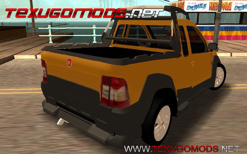 GTA entretrenimento: GTA SA - Fiat Strada Adventure Locker Cab Dupla 2013