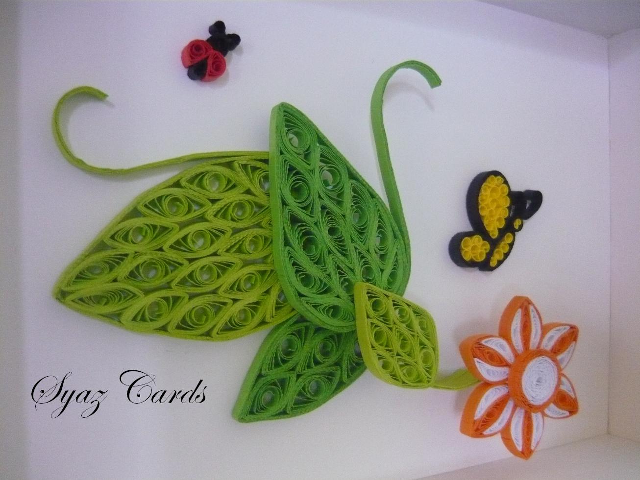 Syaz Cards: Sweet Leaves Blog Hop