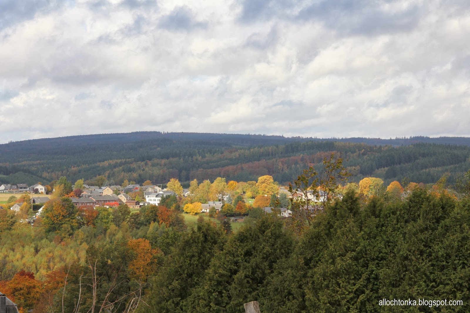 Allochtonka - życie ekspatki w Holandii: Złota jesień w Ardenach