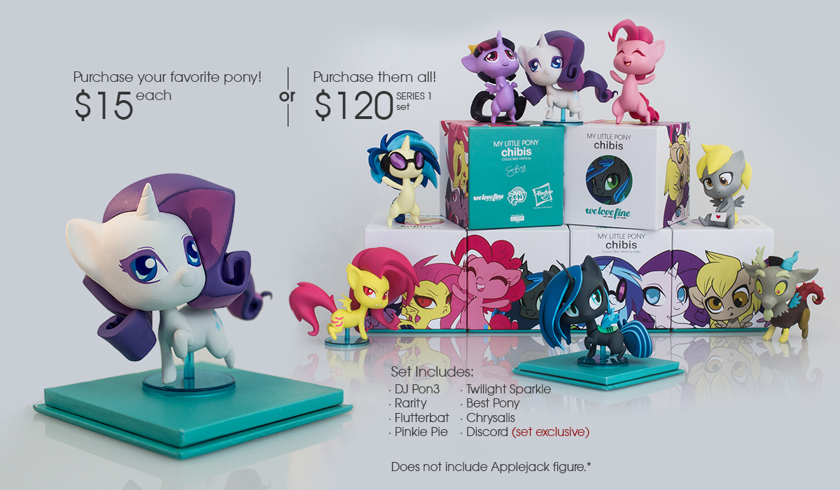 Equestria Daily - MLP Stuff!: We Love Fine Chibi Figures Unboxing ...
