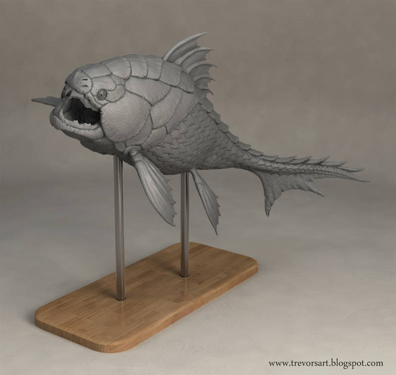 Sketchfolio: Prehistoric Fish