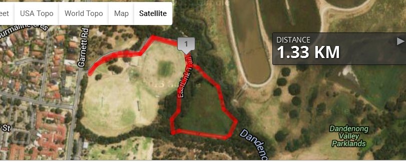 TRACKS, TRAILS AND COASTS NEAR MELBOURNE : Mulgrave Wetlands Reserve