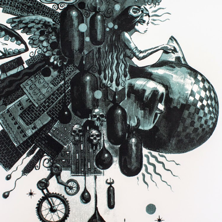 INSIDE THE ROCK POSTER FRAME BLOG: Glenn Barr Muse of the World Prints ...