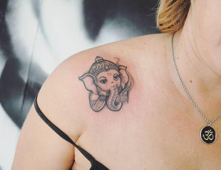 50+ Lord Ganesh Tattoos Designs for Men (2019) | Tattoo Ideas 2020