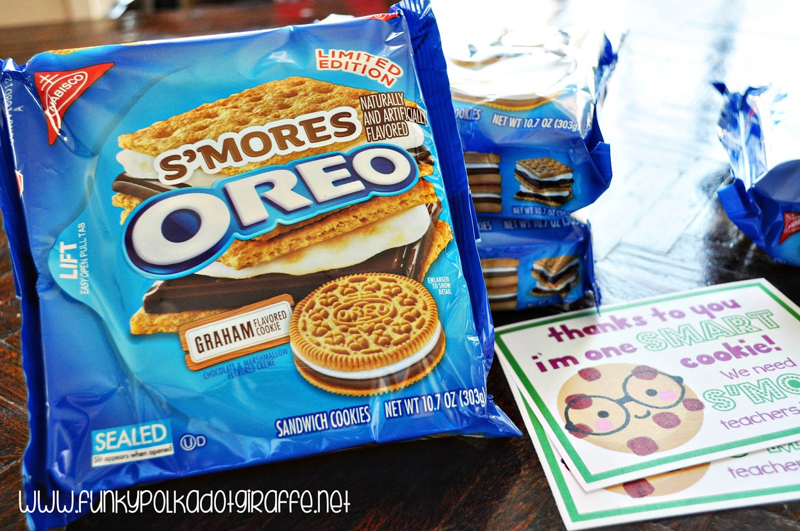 Funky Polkadot Giraffe: One Smart Cookie End of Year Teacher Gift