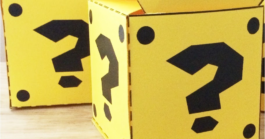 DIY Party Mom: Mario Question Box Free Printable