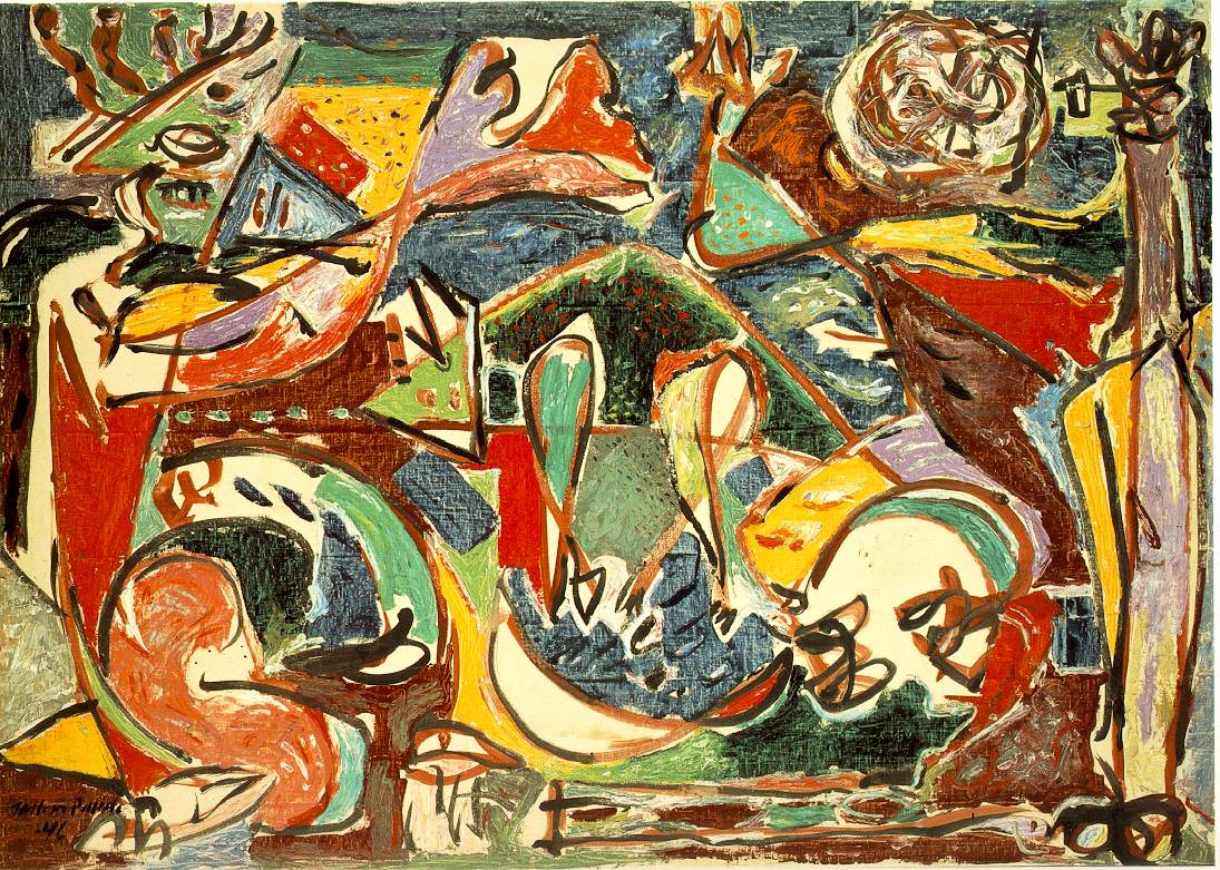 >> LUKISAN DAN BIOGRAFI JACKSON POLLOCK ~ LUKISAN ORIGINAL KARYA ...