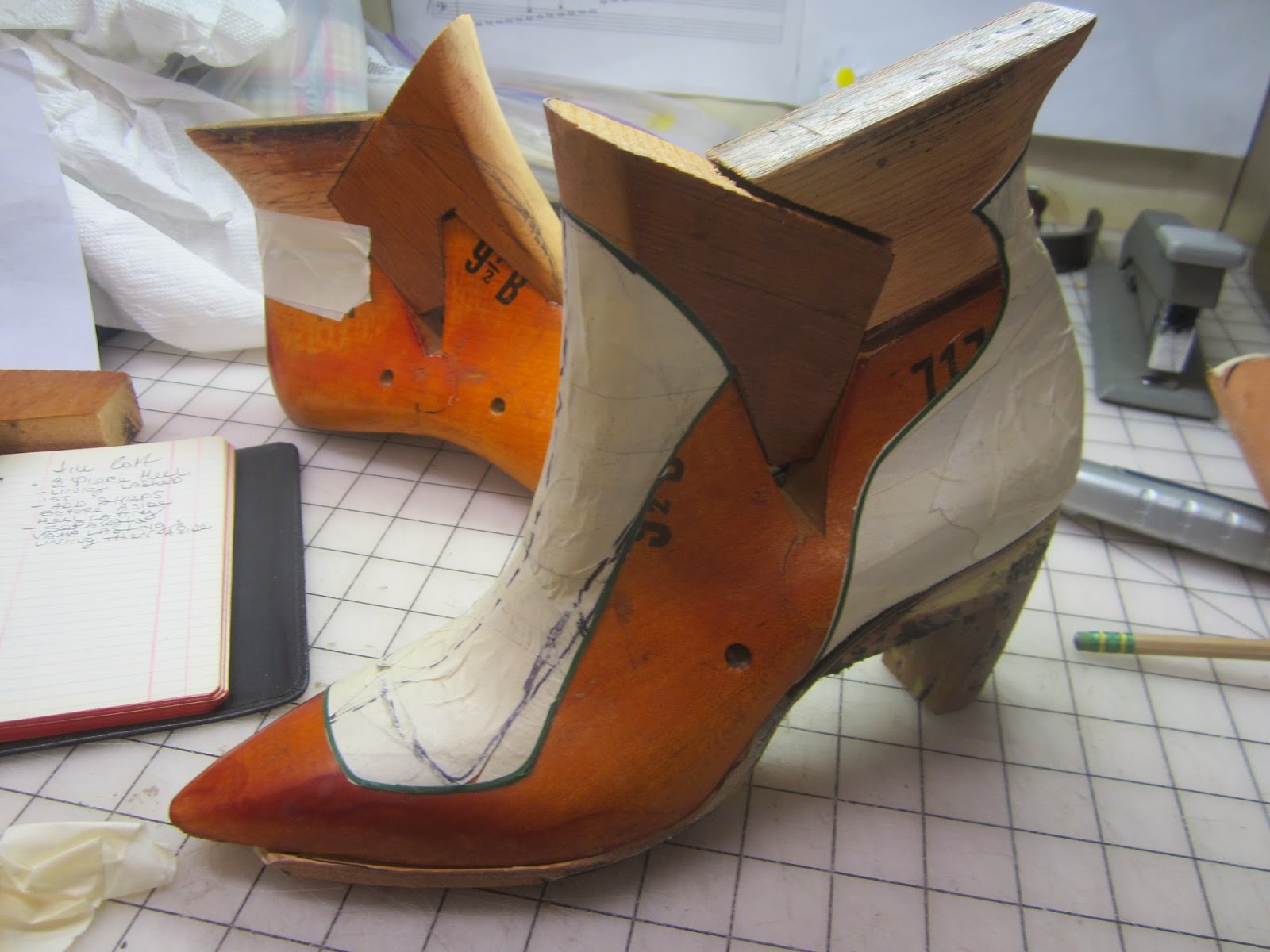 MI Shoe Making Craft: Theatrical Shoe Making: Jill Shoot #1