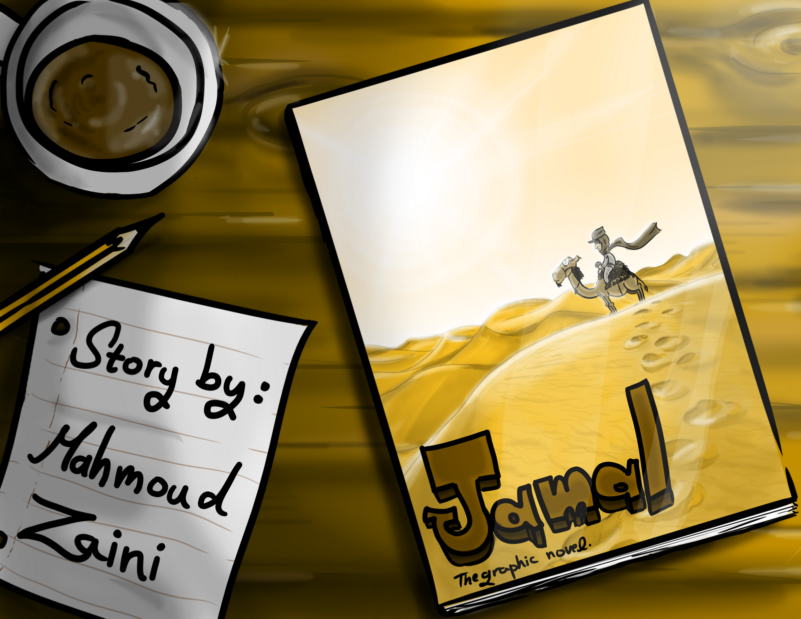 Animator in Progress: Jamal - the graphic novel