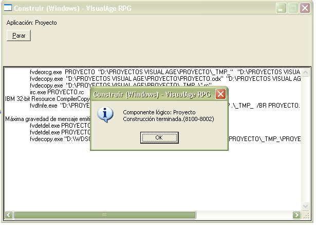 Tips de Programación: VisualAge for RPG - Creación de un Proyecto Con ...