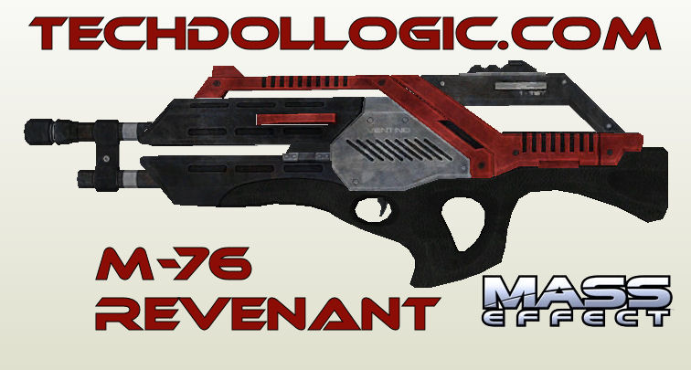 Mass Effect M-76 Revenant Papercraft | Papercraft Paradise ...