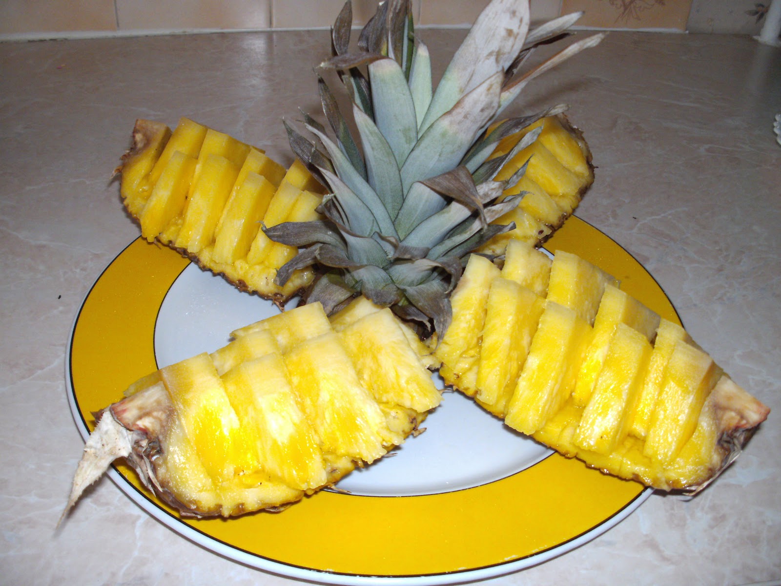 La Pâtisserie de Brunette: Découpe ananas