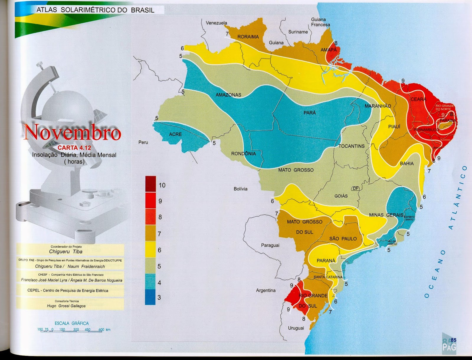 ASTRO REI: ATLAS SOLAR DO BRASIL