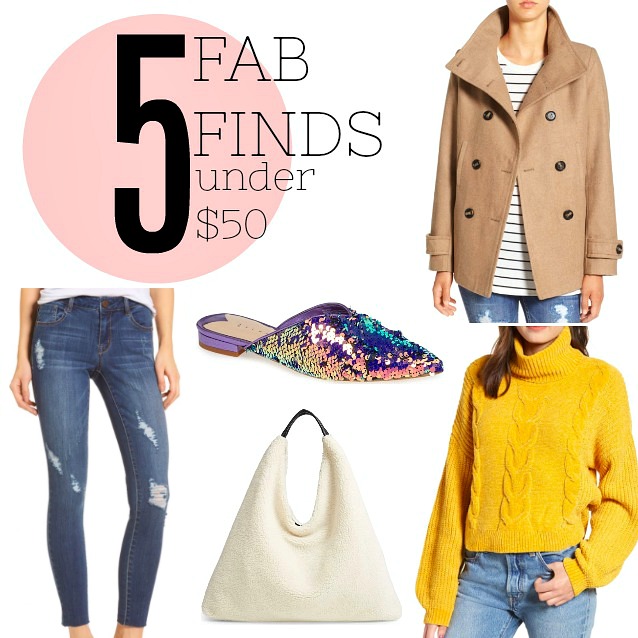 5 Fab Finds Under $50 | Pieces of a Mom