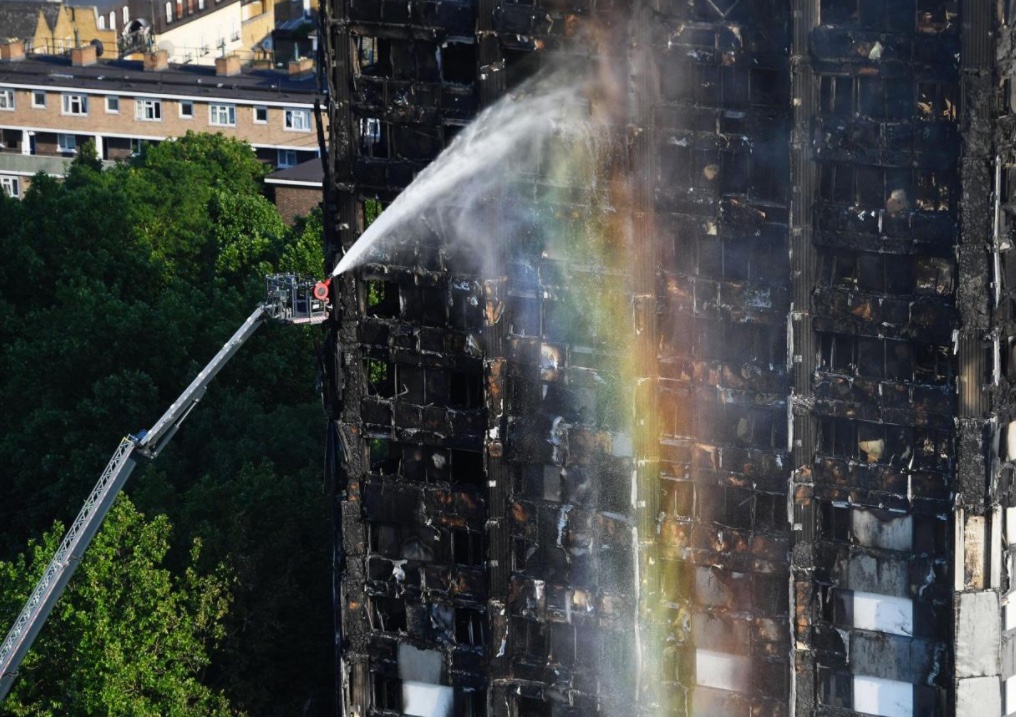 Wounded Times: UK Firefighters Help Comes In Tiny Stunt After Grenfell ...