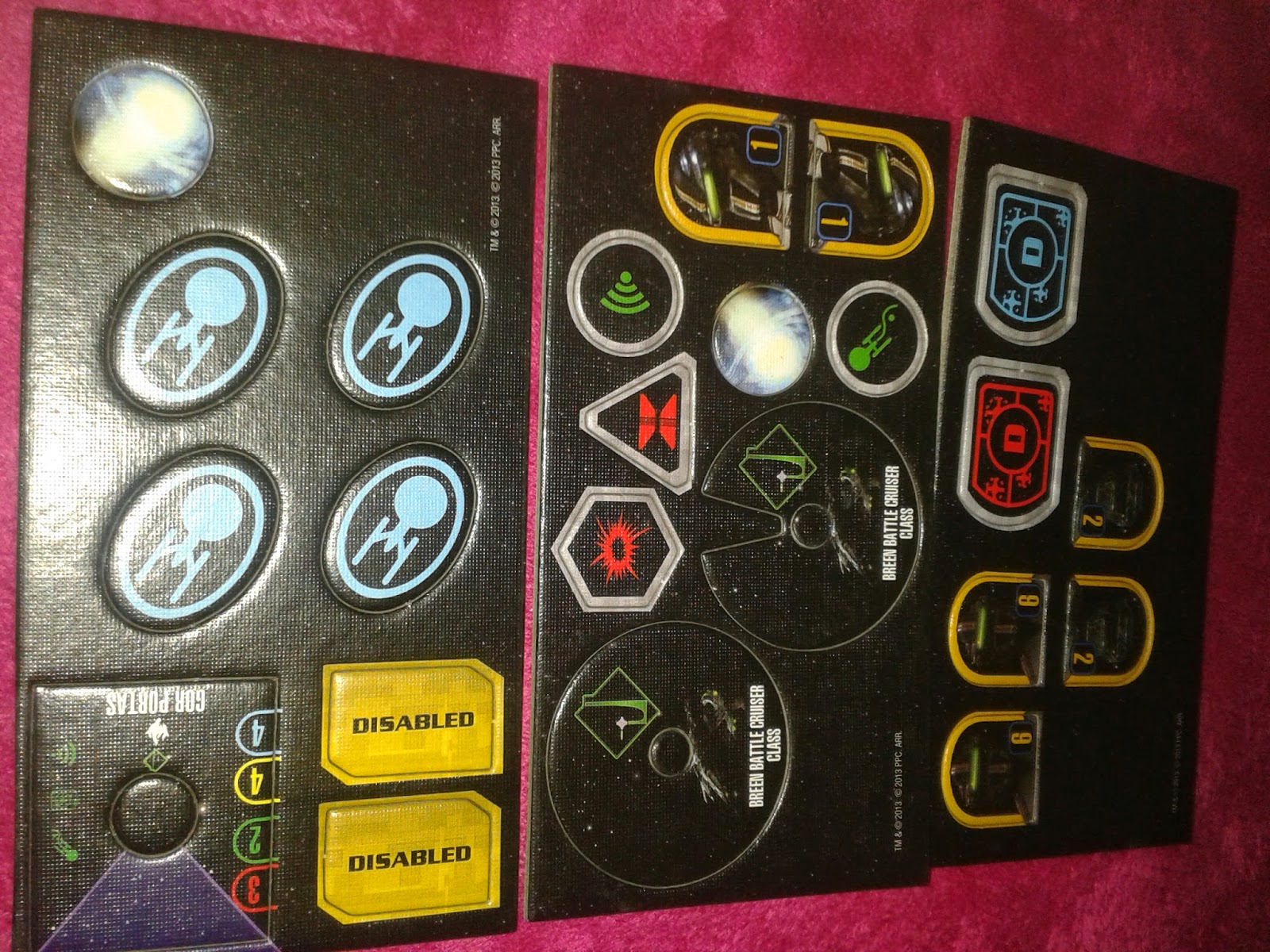 Star Trek Attack wing Gor Portas Breen Battle Cruiser for the Dominion ...