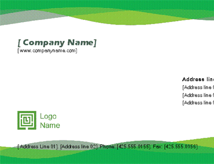 Envelope (Green Wave design) Download ~ I m Saif Ali