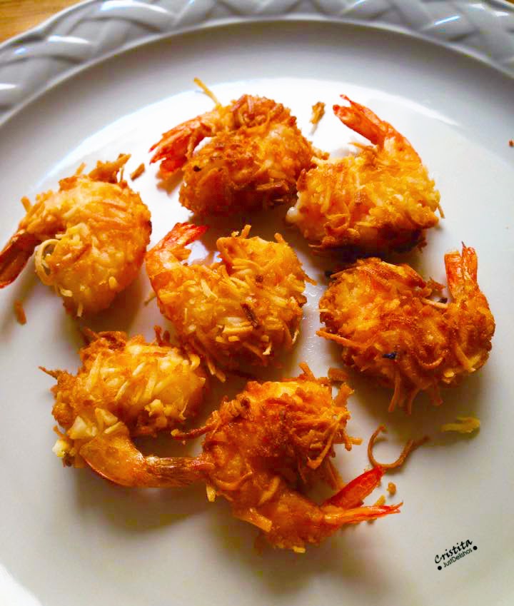 JustDelishos: Camarones al Coco
