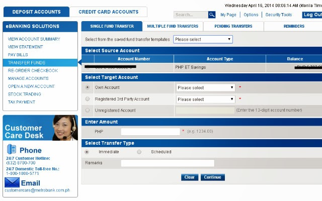 METROBANK WEEK: All about Metrobank Direct Online Banking - SavingsPinay