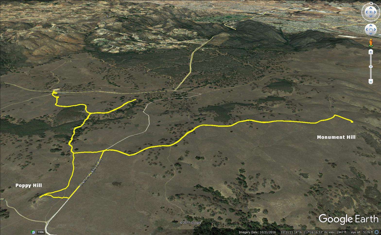 Iron Hiker: Monument Hill and Poppy Hill