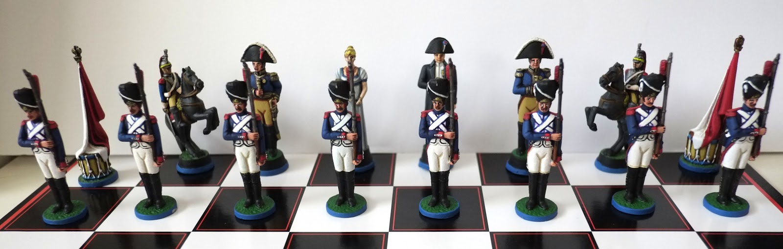 Land of the Lead: Napoleonic Chess Set