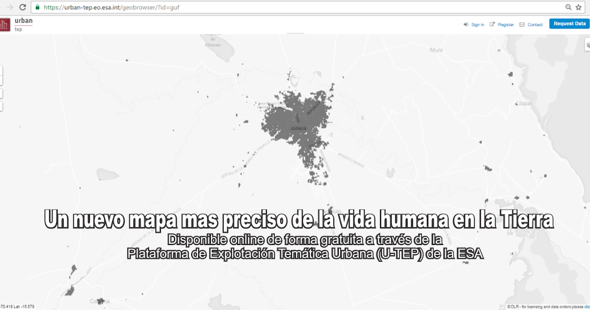 Un nuevo mapa mas preciso de la vida humana en la Tierra ~ SIG-YURY ...