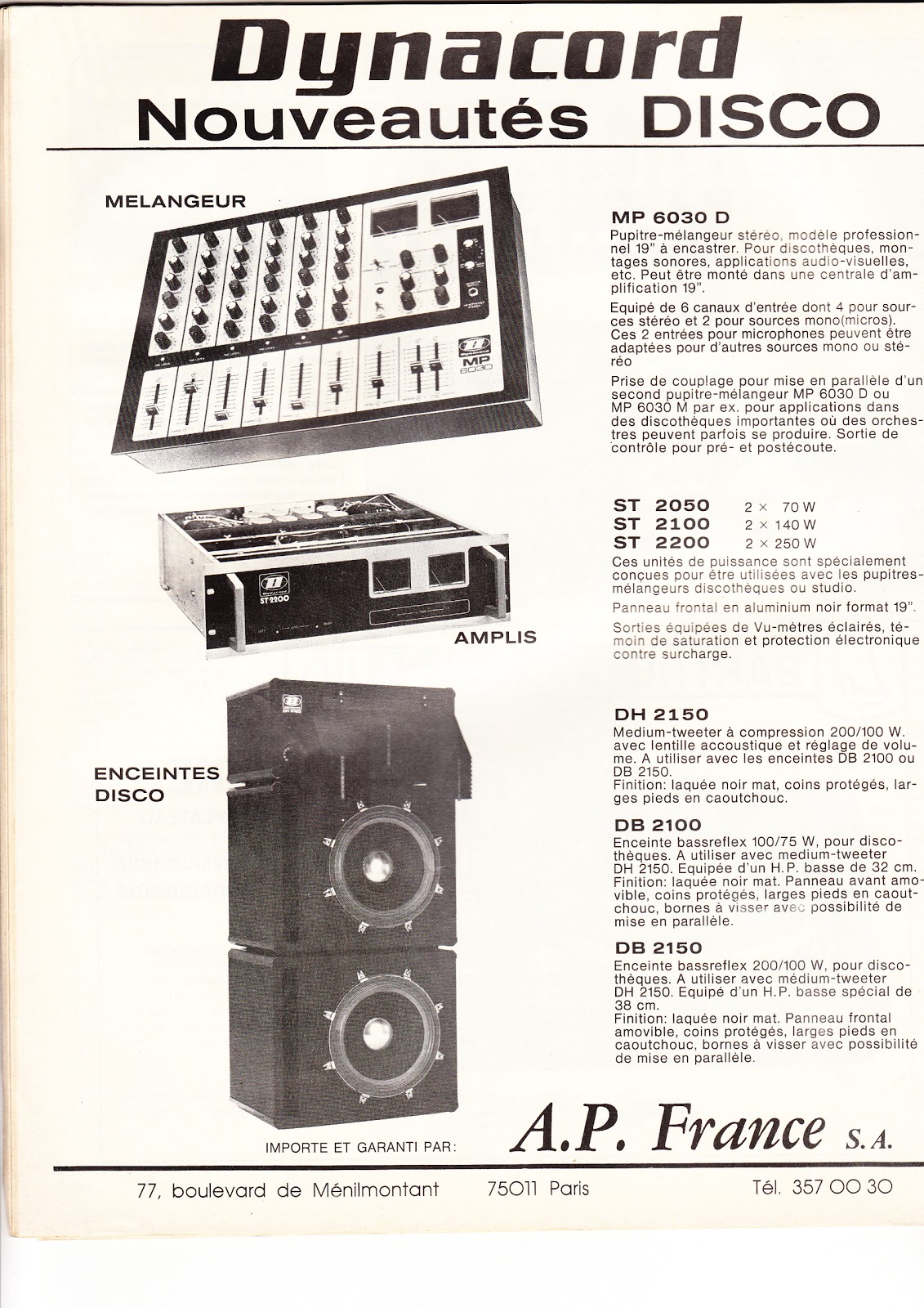 OLD SCHOOL STORY: Dynacord - 1978